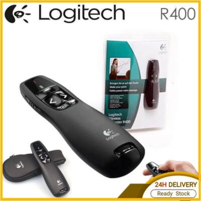 Logitech R400 Wireless Presenter Professional Presentation Remote